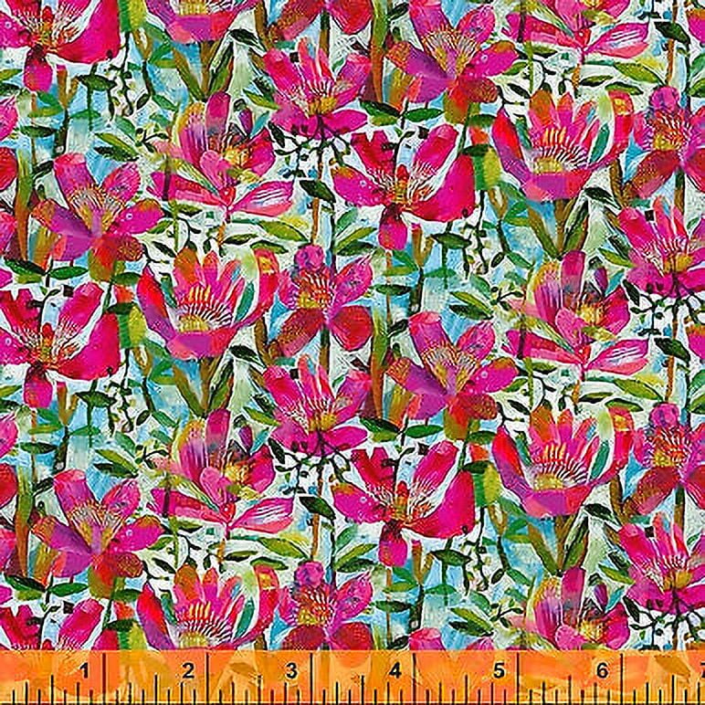 Summer Roses ALFIE by Este MacLeod Collection Cotton Fabric by Windham ...