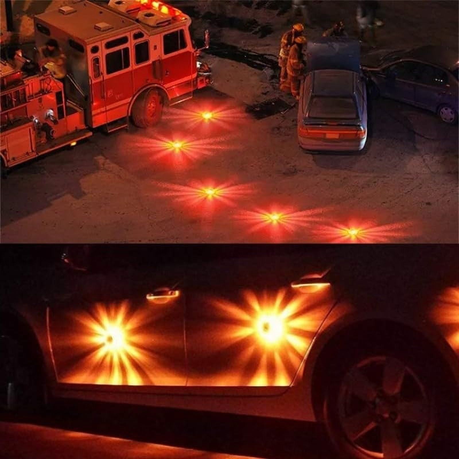 Summer Sale, Towallmark Pack of 6 Car Lights, LED Lights with 9 ...