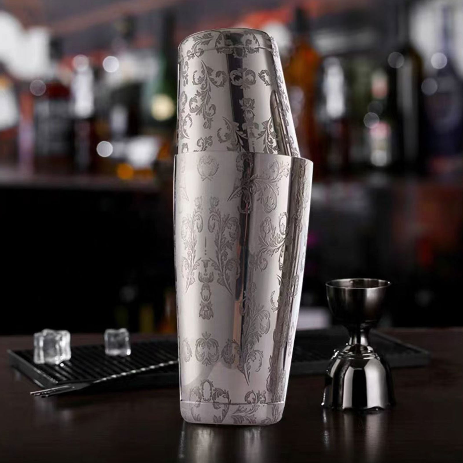 Summer Sales Tantouec Shaker, Stainless Steel 304 Bar Bartender Set ...