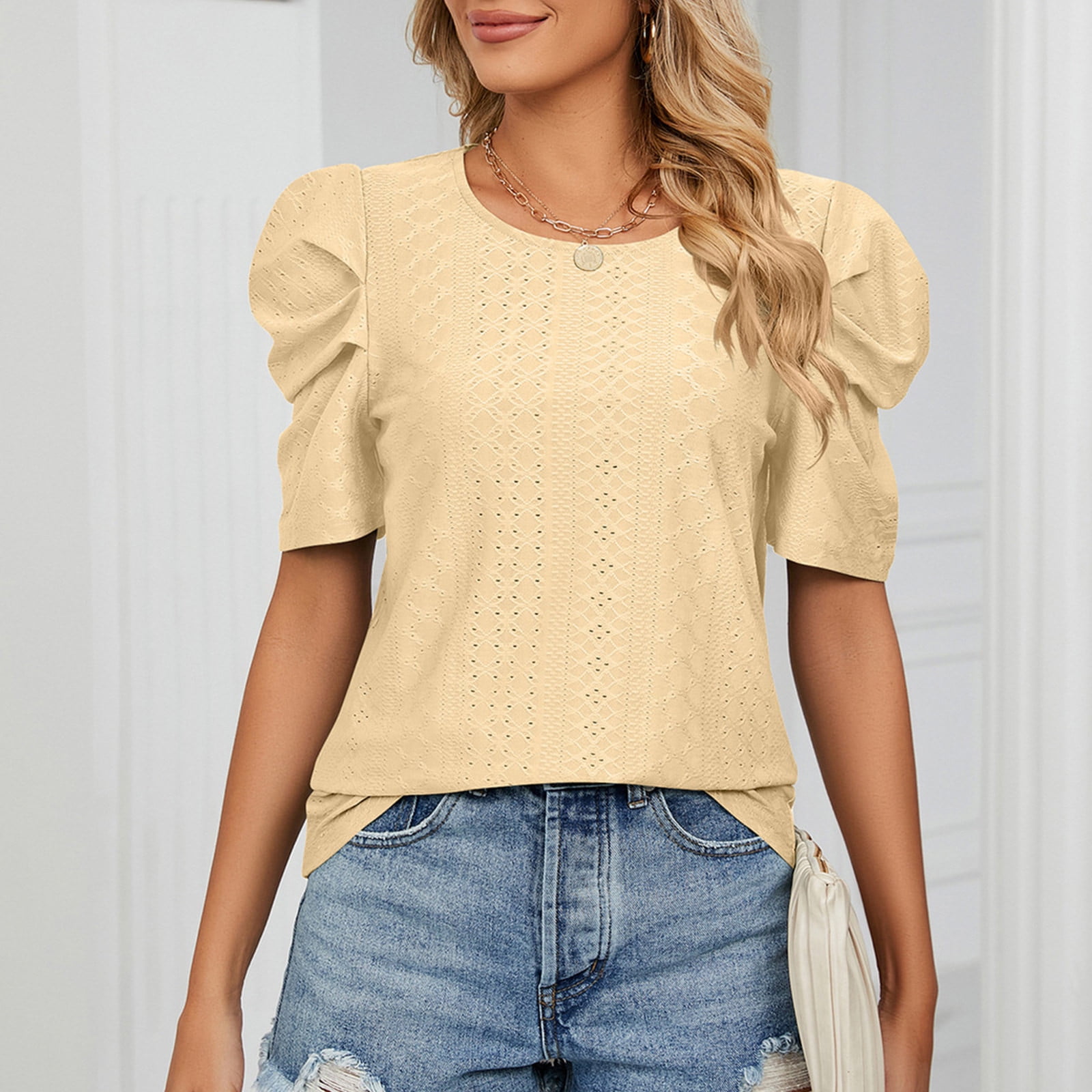 Summer Saving Clearance 2024! POTETI Womens Plus Size Tshirts Clearance ...