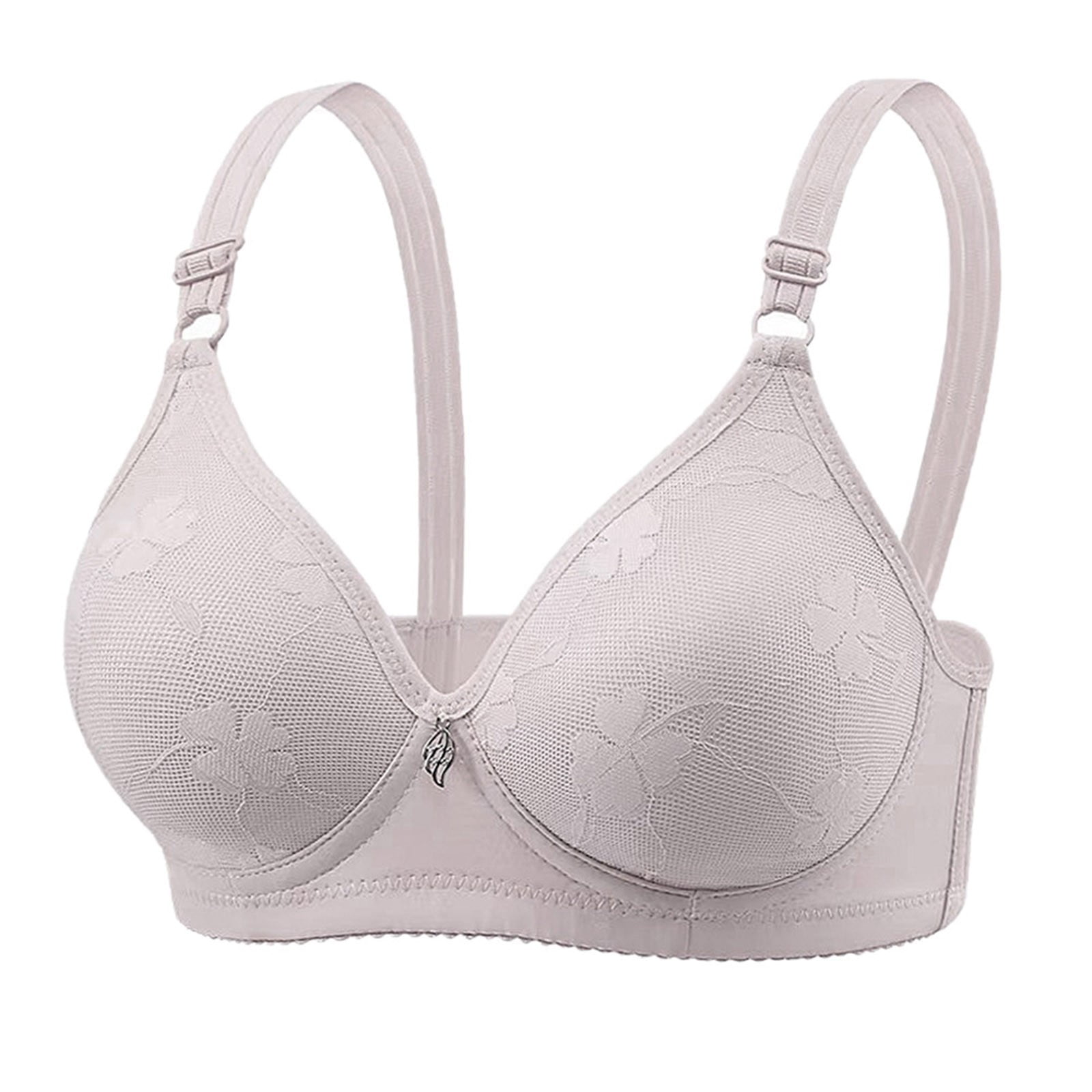 Summer Saving Clearance 2025 Qnanspi Womens Plus Size Bra,Middle Aged ...