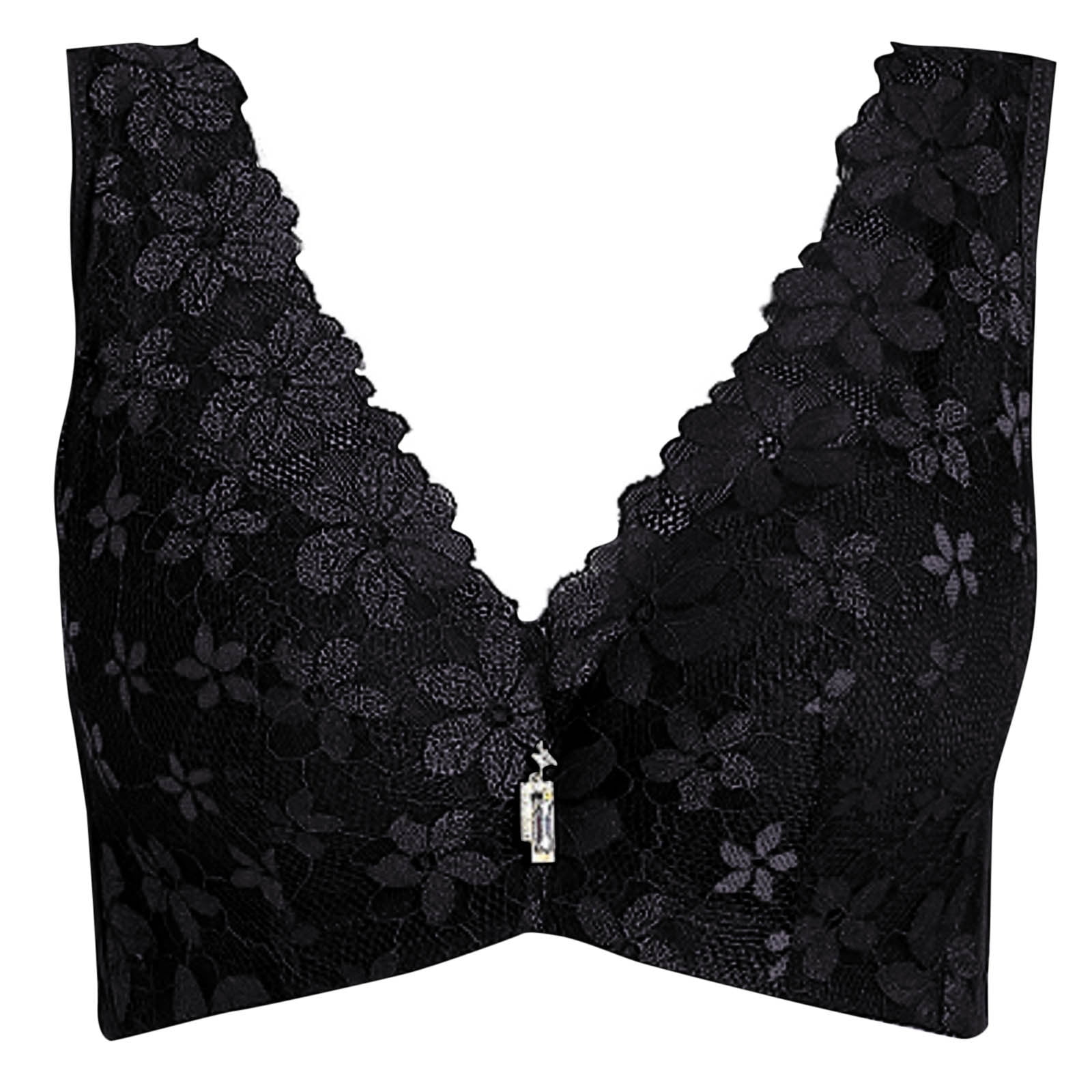 Summer Saving Clearance 2025 Qnanspi Womens Plus Size Bra,Woman's Solid ...