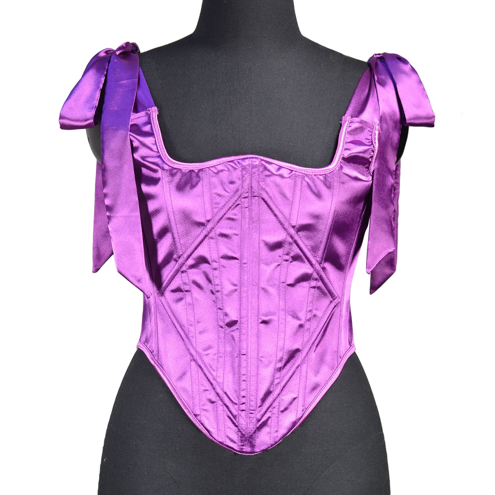 AXXD Corsets for Men Clearance,Lace-up Floral Print Fishbone Court ...