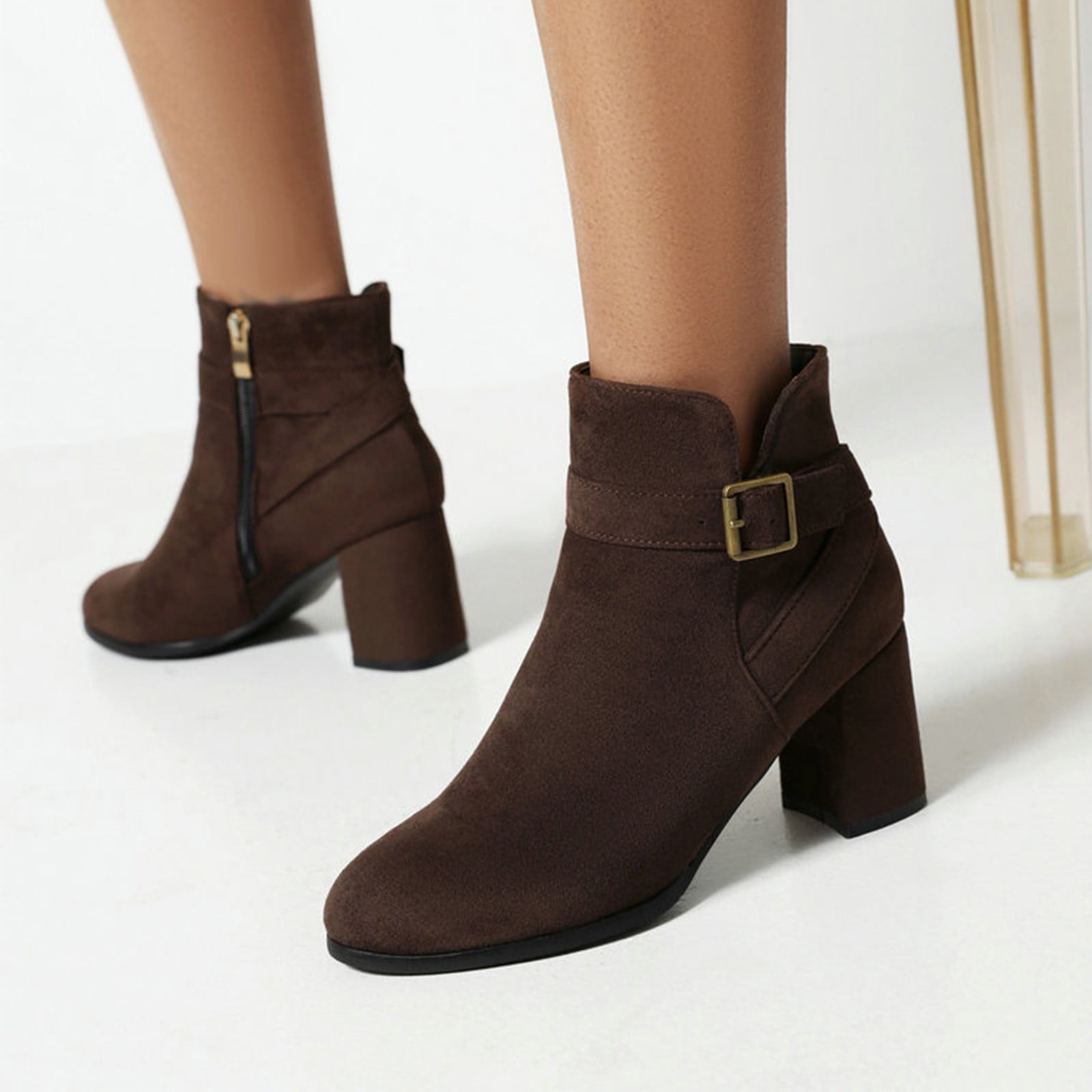 Summer Saving Clearance AXXD High-Heels Mid Mid-Calf Boots,Outdoor ...