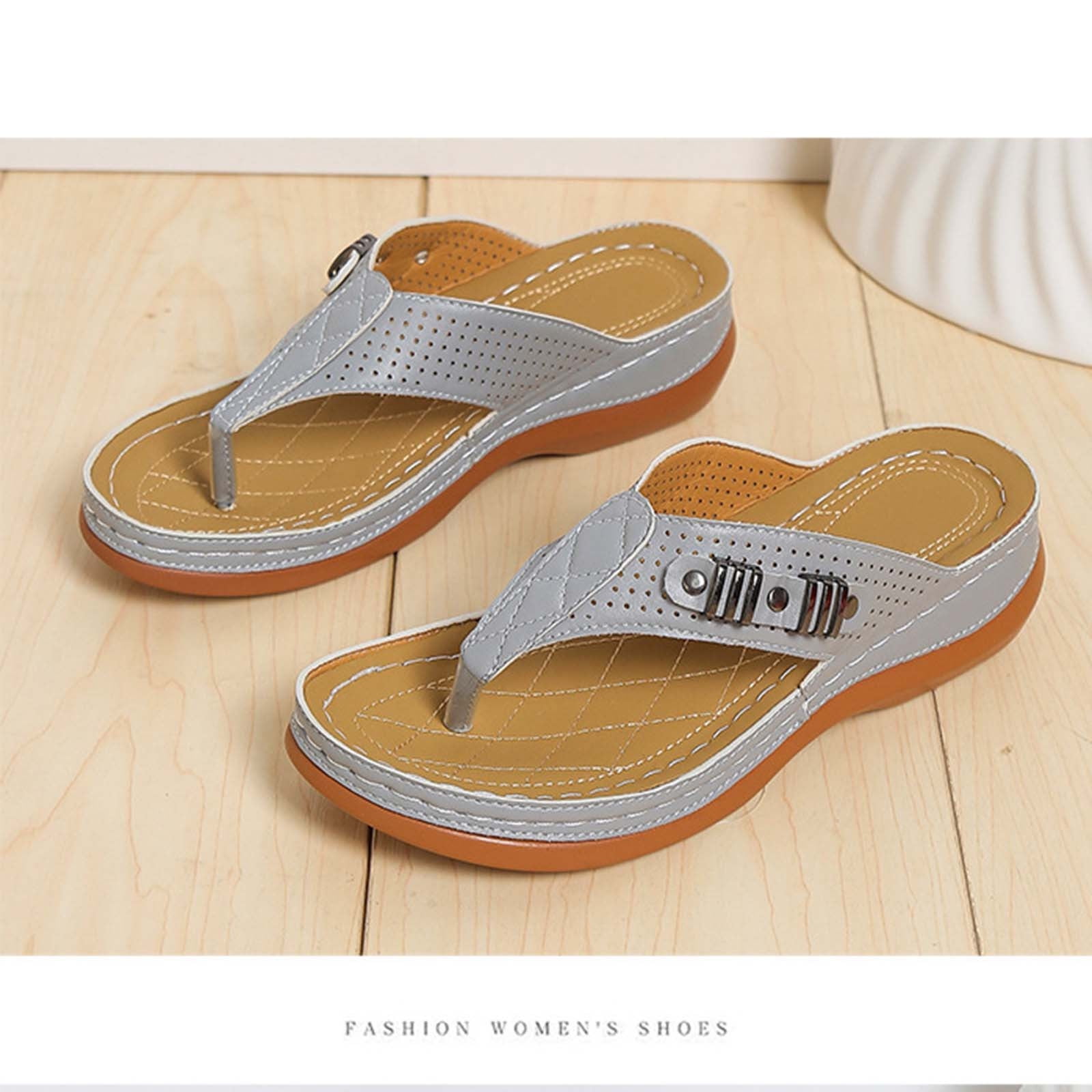 Summer Saving! Itsun Hiking Sandals Woman,Womens Sandals Flip Flops for ...