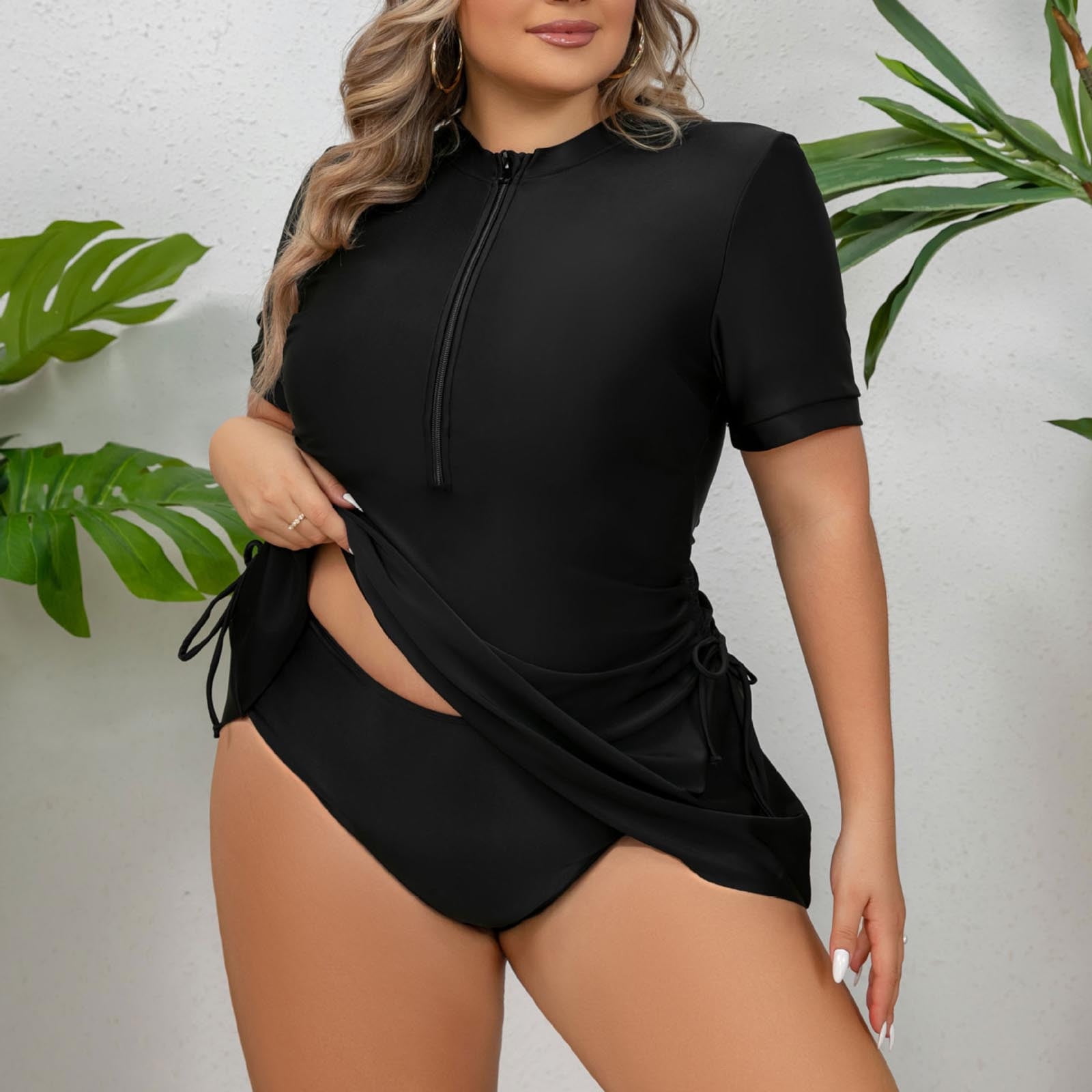 Summer Savings 2024 Abomasnow Plus Size Swimsuits For Women Short