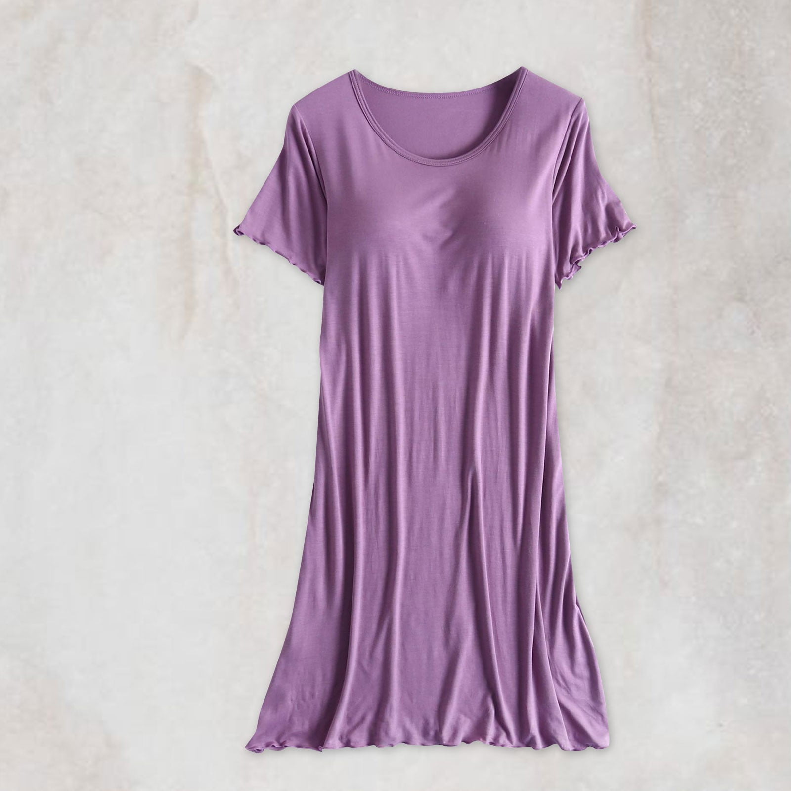 Summer Savings 2025 Pitauce Women's Summer Nightgown Soft Modal Built ...