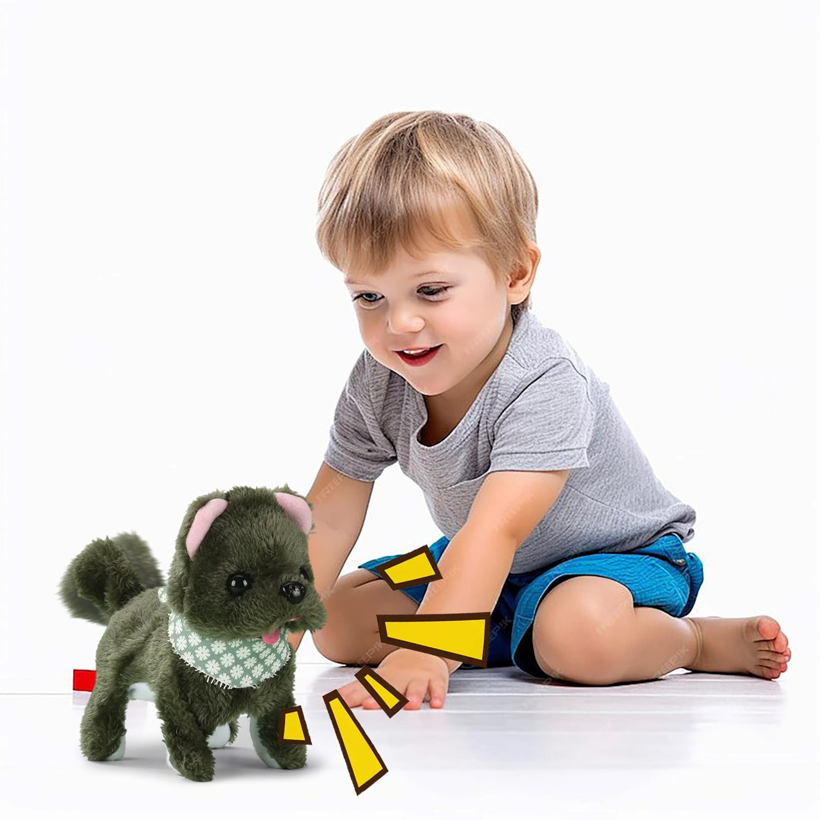 Summer 2025 New Realistic Robot Puppy, Robot Puppy That Acts Like A ...