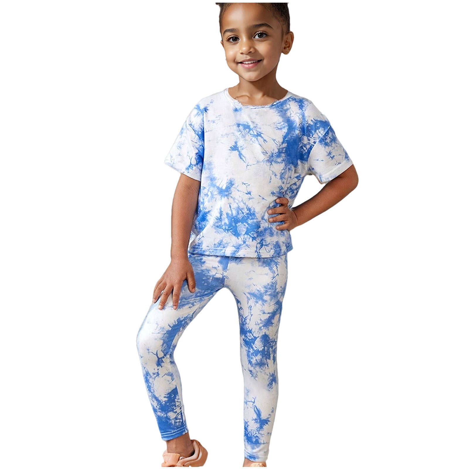 Summer Savings Agkizg Summer Girls Outfit Sets, Toddler Girls Clothing ...