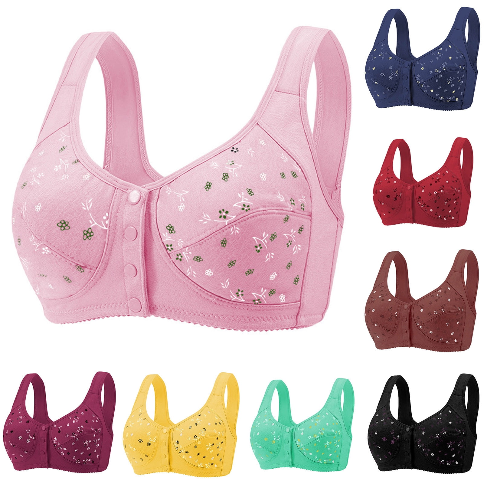 Summer Savings Akafmk Plus Size Womens Bras, Front Closure Bras for ...