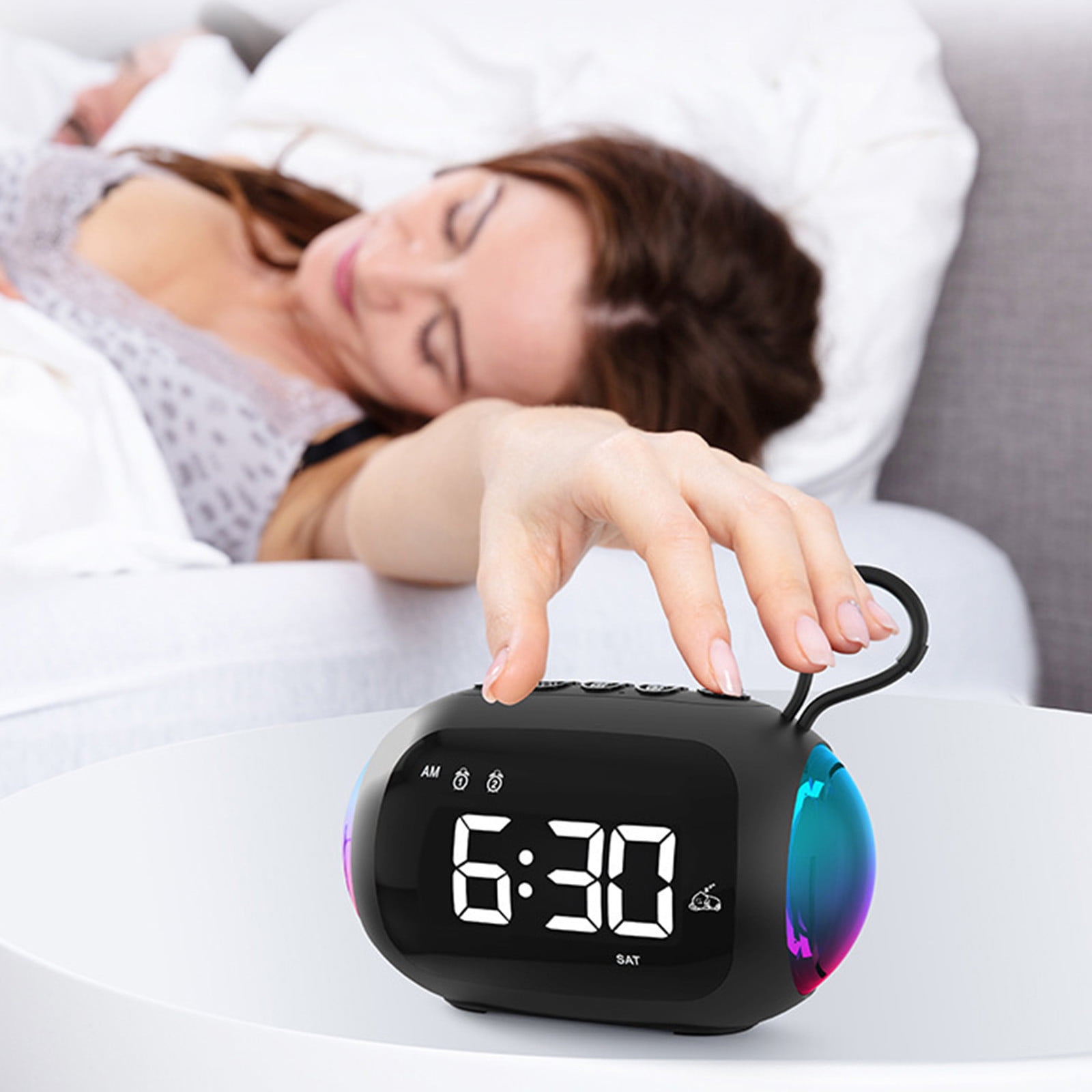 Summer Savings! Alarm Clock with Bluetooth Speaker, InsCrazy Bluetooth ...