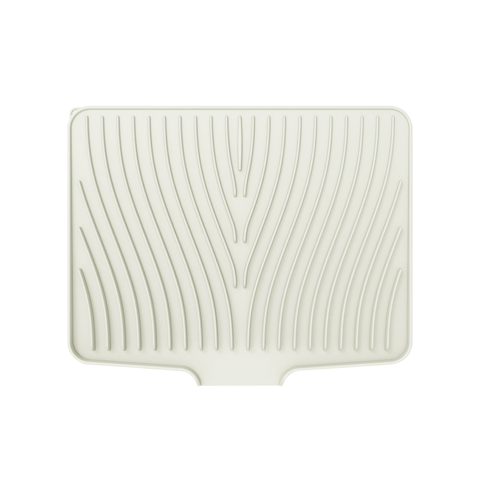 PRETXORVE Kitchen Countertop Drains Diversion Silicone Tray Drying Pad ...