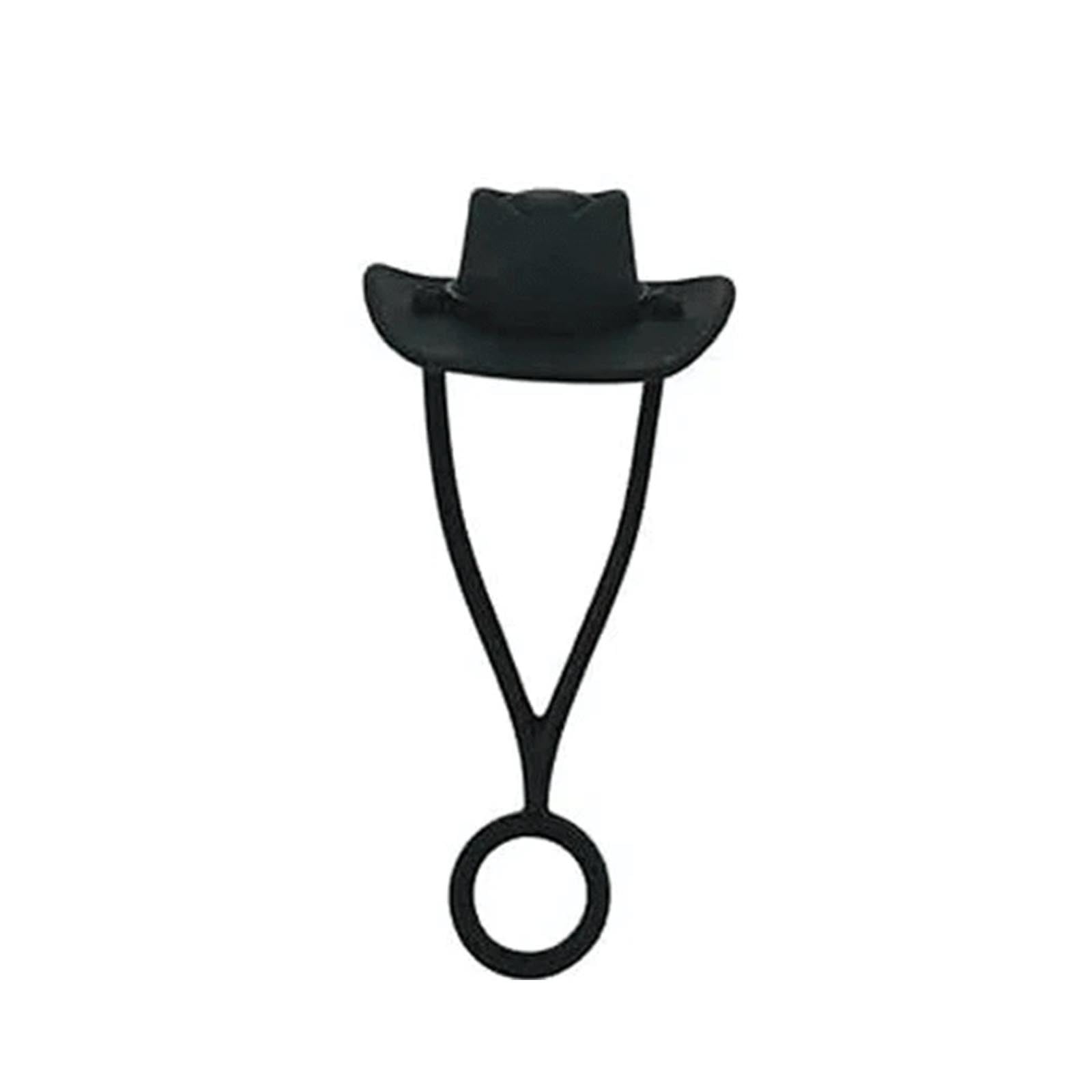 PRETXORVE Straw Tips Drinking Cap Proof Plugs Cover Cup Accessories 6-10mm Cowboy Hat Plug Straw ...