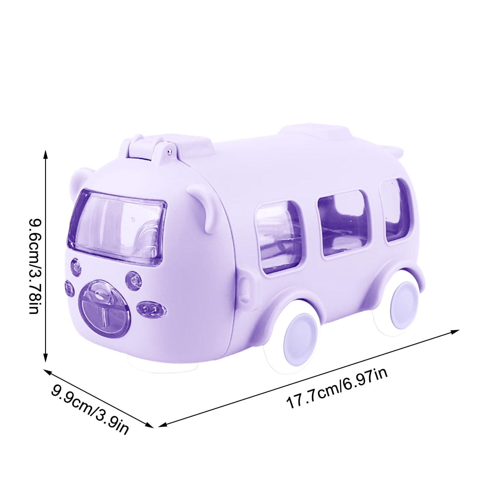 Summer Savings! Avtoify Water Bottle Bus Water Cup with Straw and Strap ...