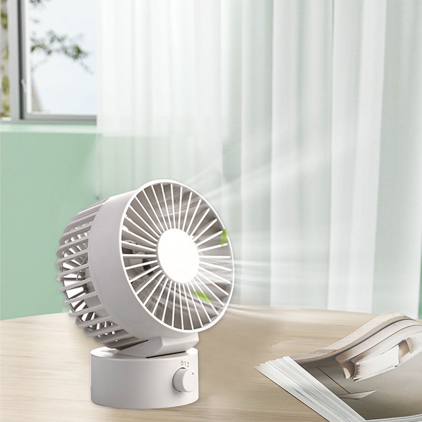 Summer Savings! Boovnll Desk Fan, Adjustable High Speed USB ...