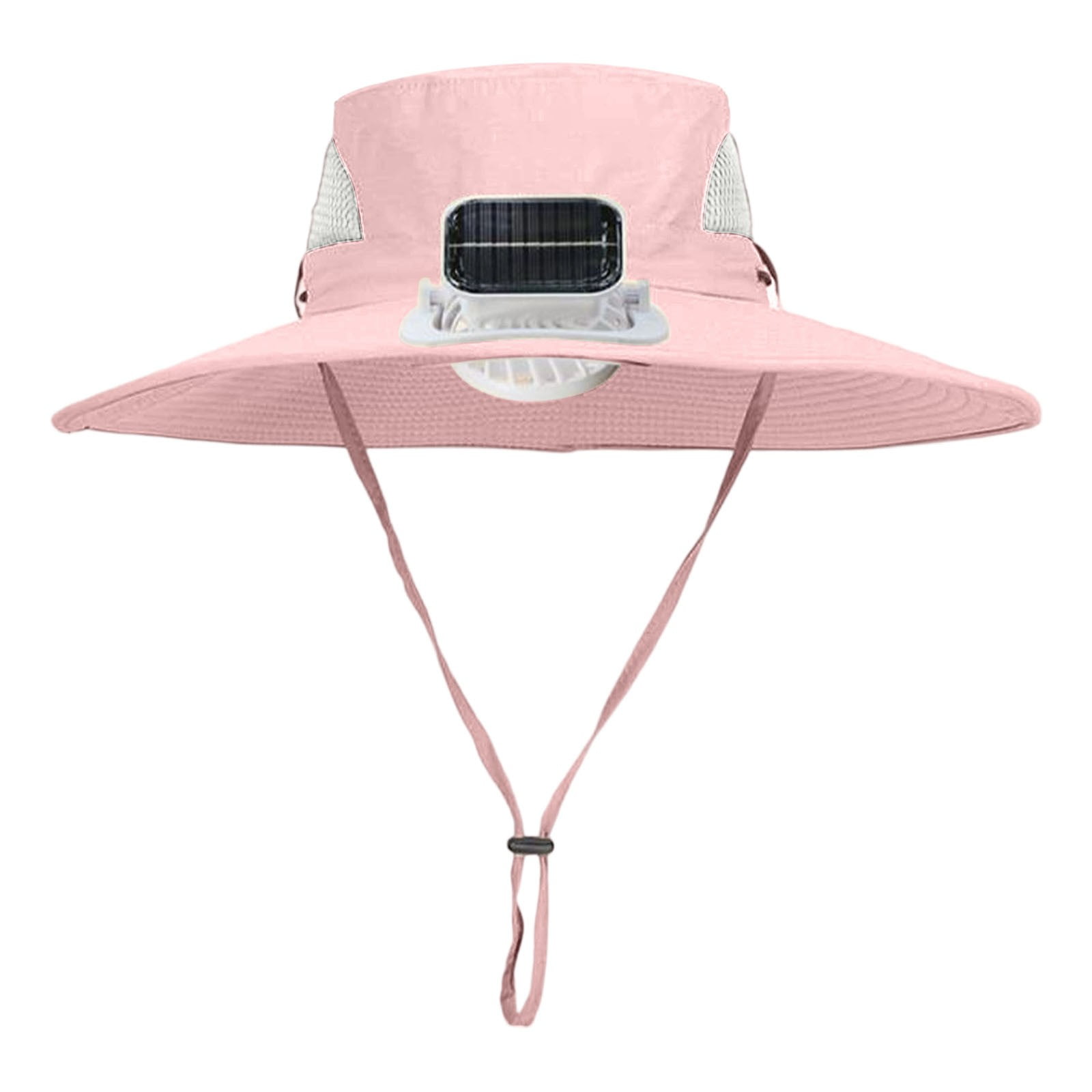 Summer Savings! Boovnll Kids Solar Fan Hat, Wide Brims Adjustment Fan ...