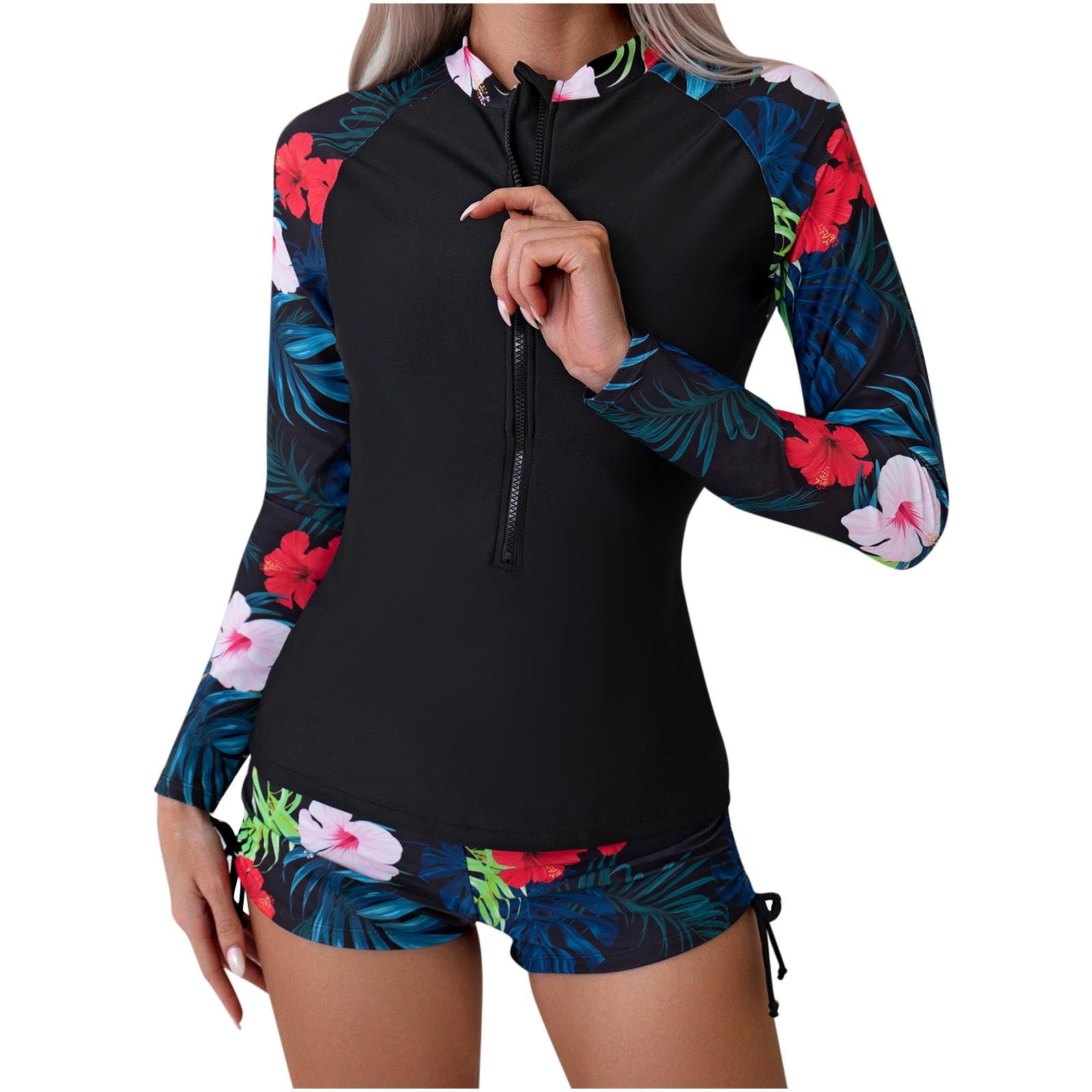 Summer Savings Clearance 2024 Akafmk Women Rashes Guard Long Sleeve