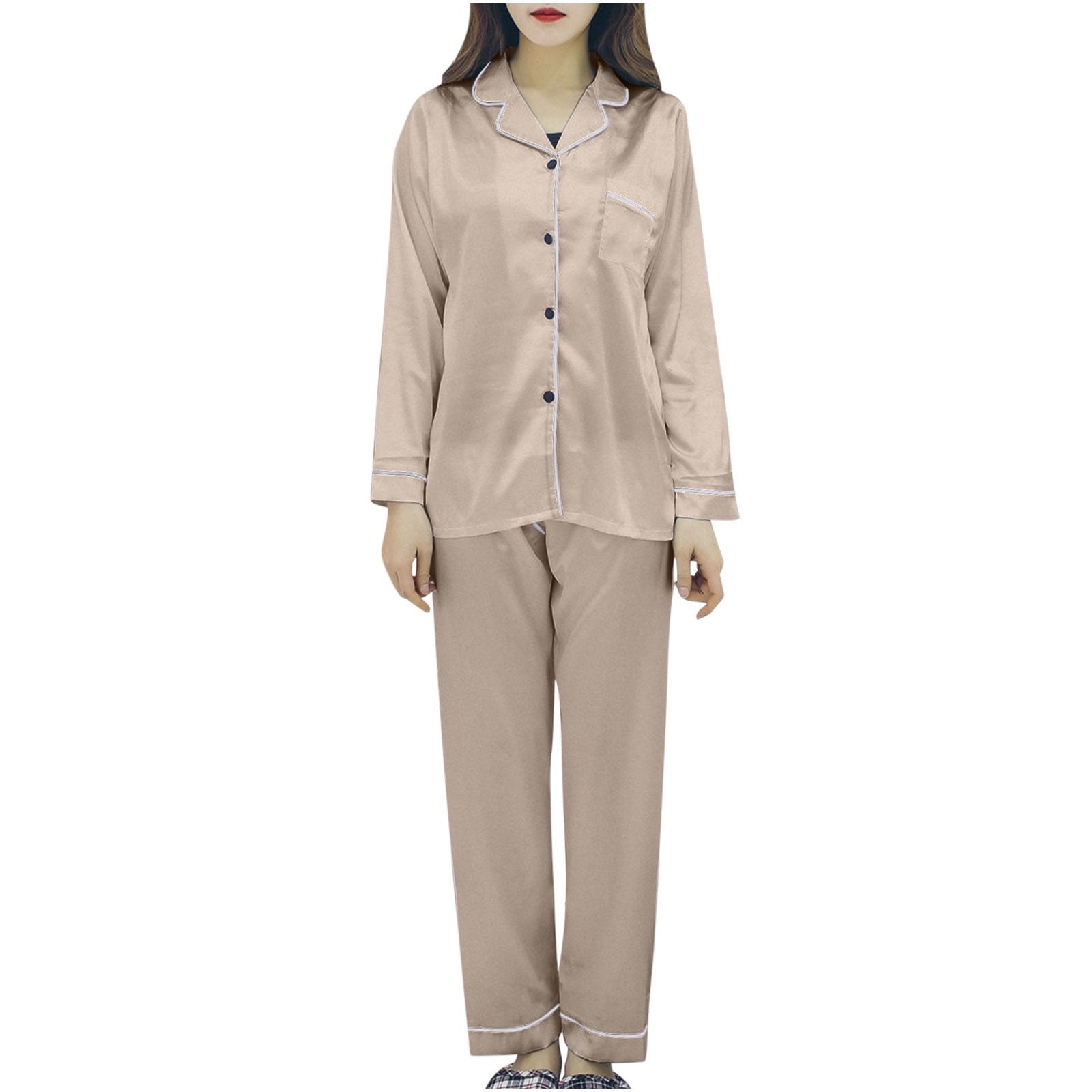 Summer Savings Clearance 2024! Itsun Pajamas for Women,Womens Silk ...