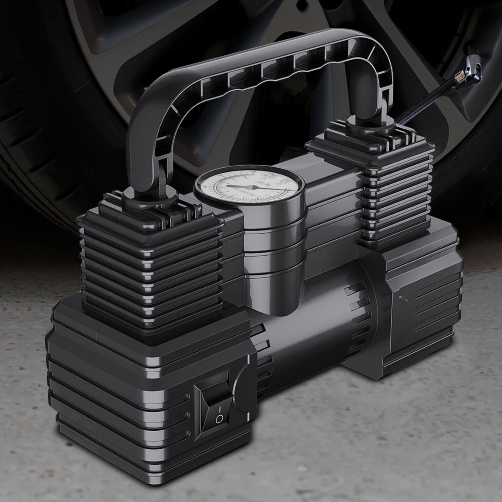 TUOBARR Car Tire Inflator Portable Mini Compressor For Car Tires 12v ...