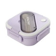 TUOBARR Divided Bento Box For Adults, Lunch Box For Office Workers ...
