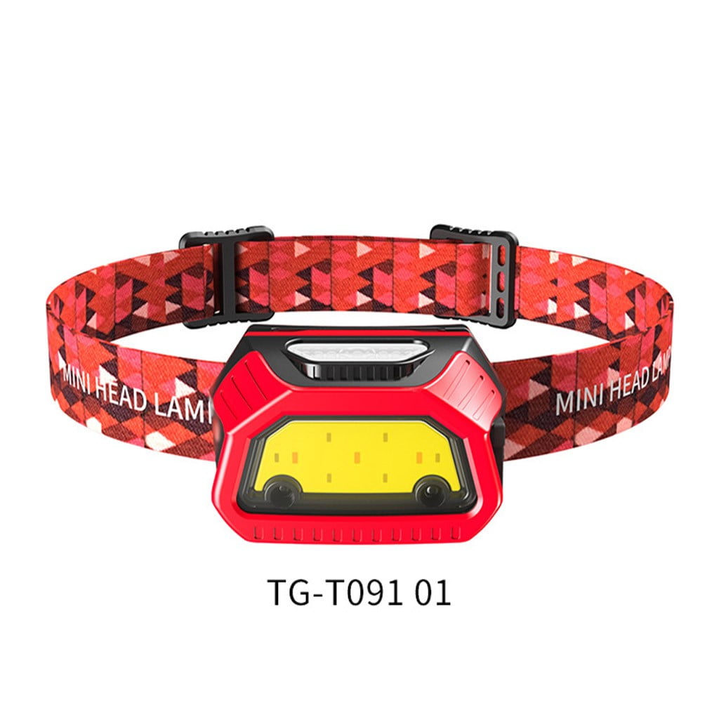 TUOBARR Led Induction Small Headlight Reachargable Lamp Light Head ...