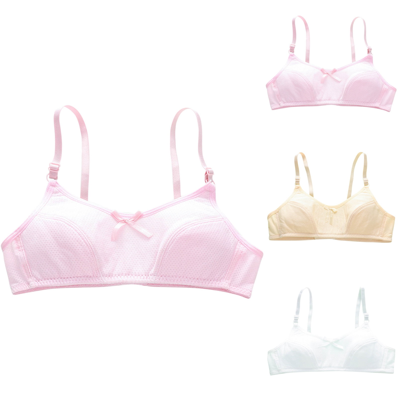 Bovxnpu Summer Girls Underwear, Cotton Training Bras for Girls, Girls ...