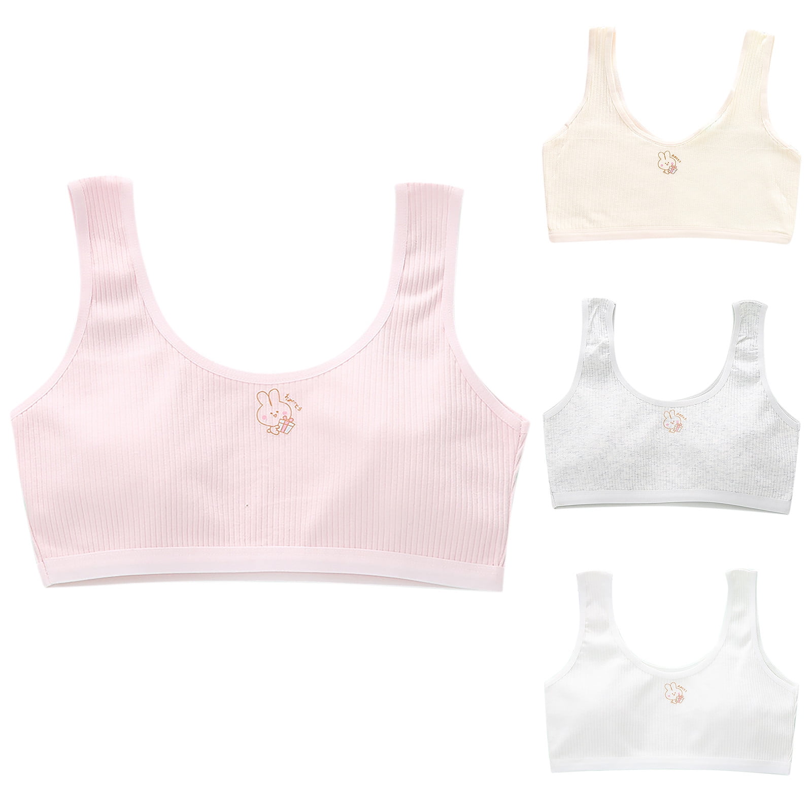 Bovxnpu Summer Girls Underwear, Cotton Training Bras for Girls, Girls ...