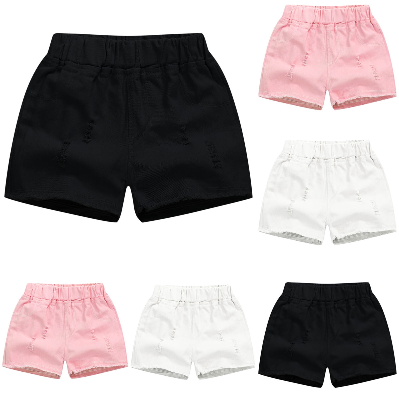 Bovxnpu Toddler Boys Girls Shorts, Lightweight Denim Shorts for Girls ...