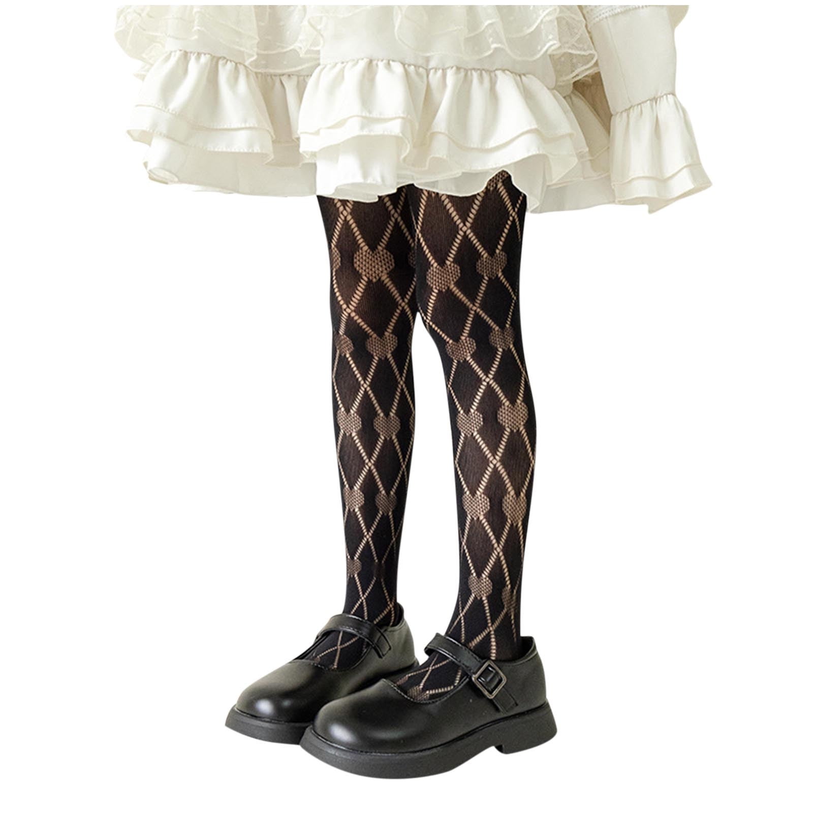 Summer Savings Clearance 2025! Girl's Fishnet Tights High Waist Fishnet ...