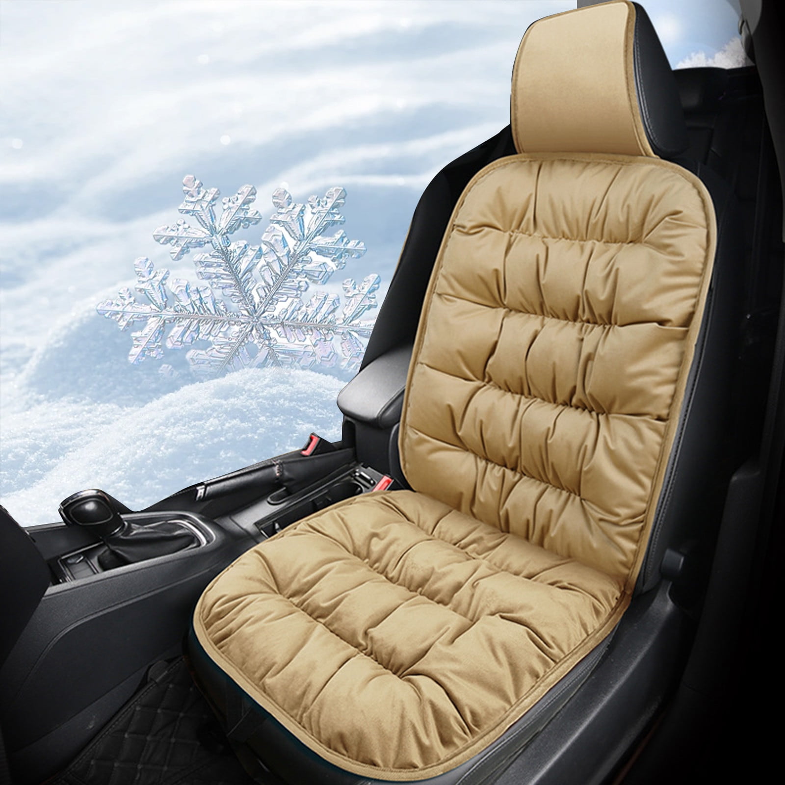 Ruroz Cars Seat Cushions for Full Back and Seat, Universal Cushion ...