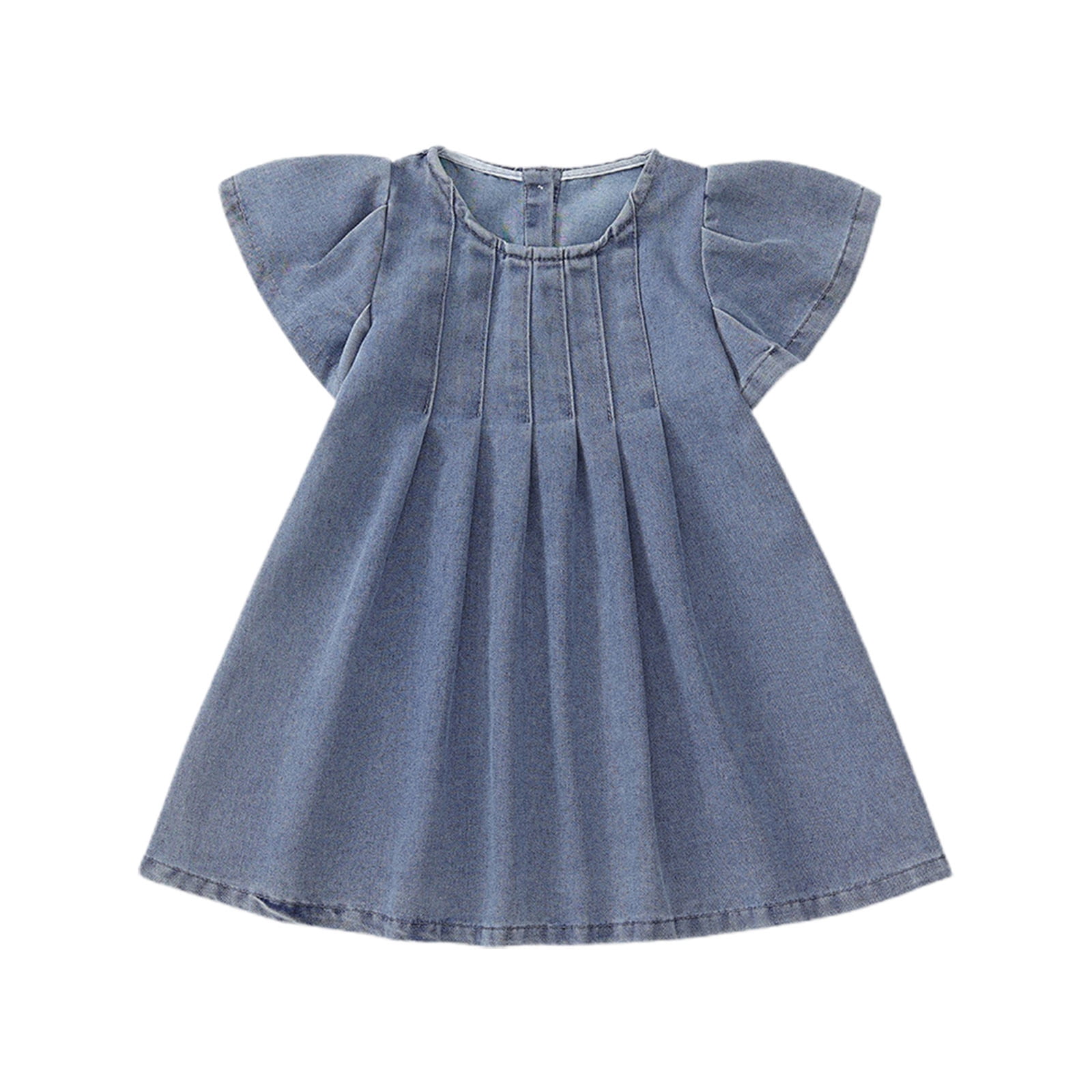 Summer Savings Clearance 2025! THDHVS Girls Denim Dress,Dresses for ...