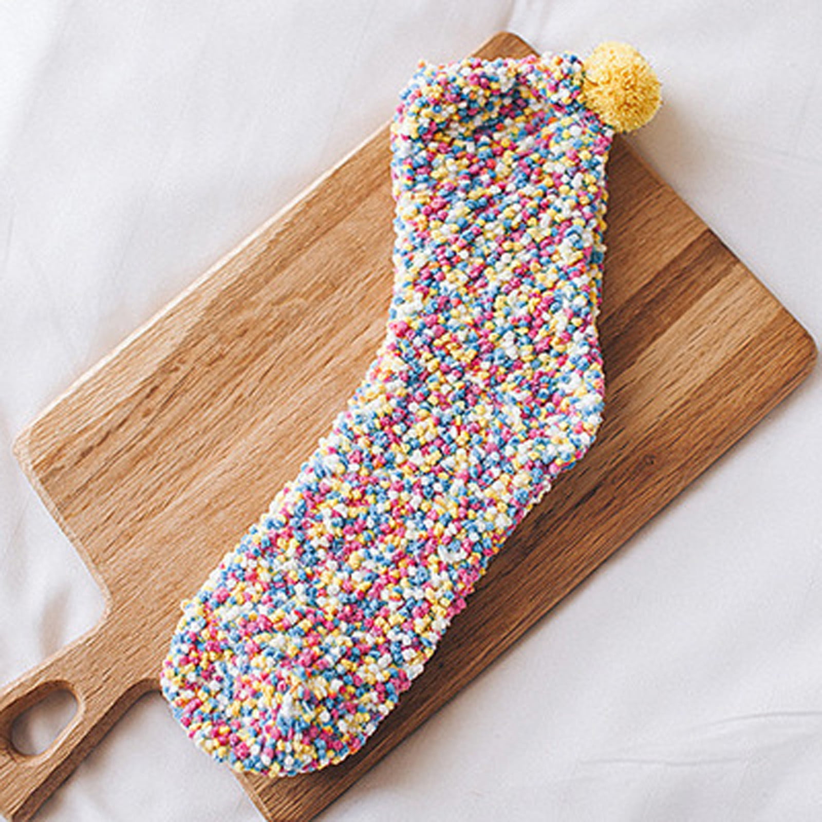 Summer Savings Clearance! Bxsruta Women Cake Socks Coral Velvet Cake ...