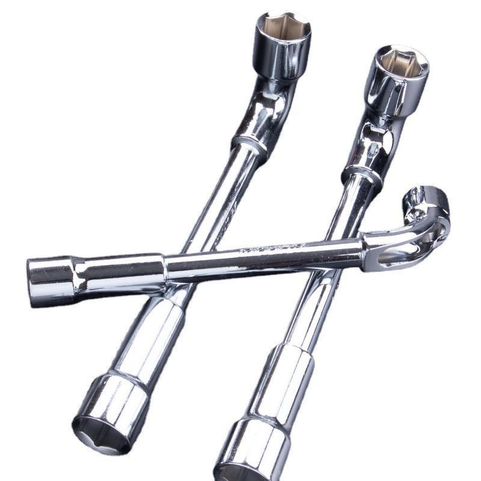 Zeceouar Metric L Shaped Angled Hex Socket Wrench Plated,Double-Head Elbow Hex Wrench Set for ...