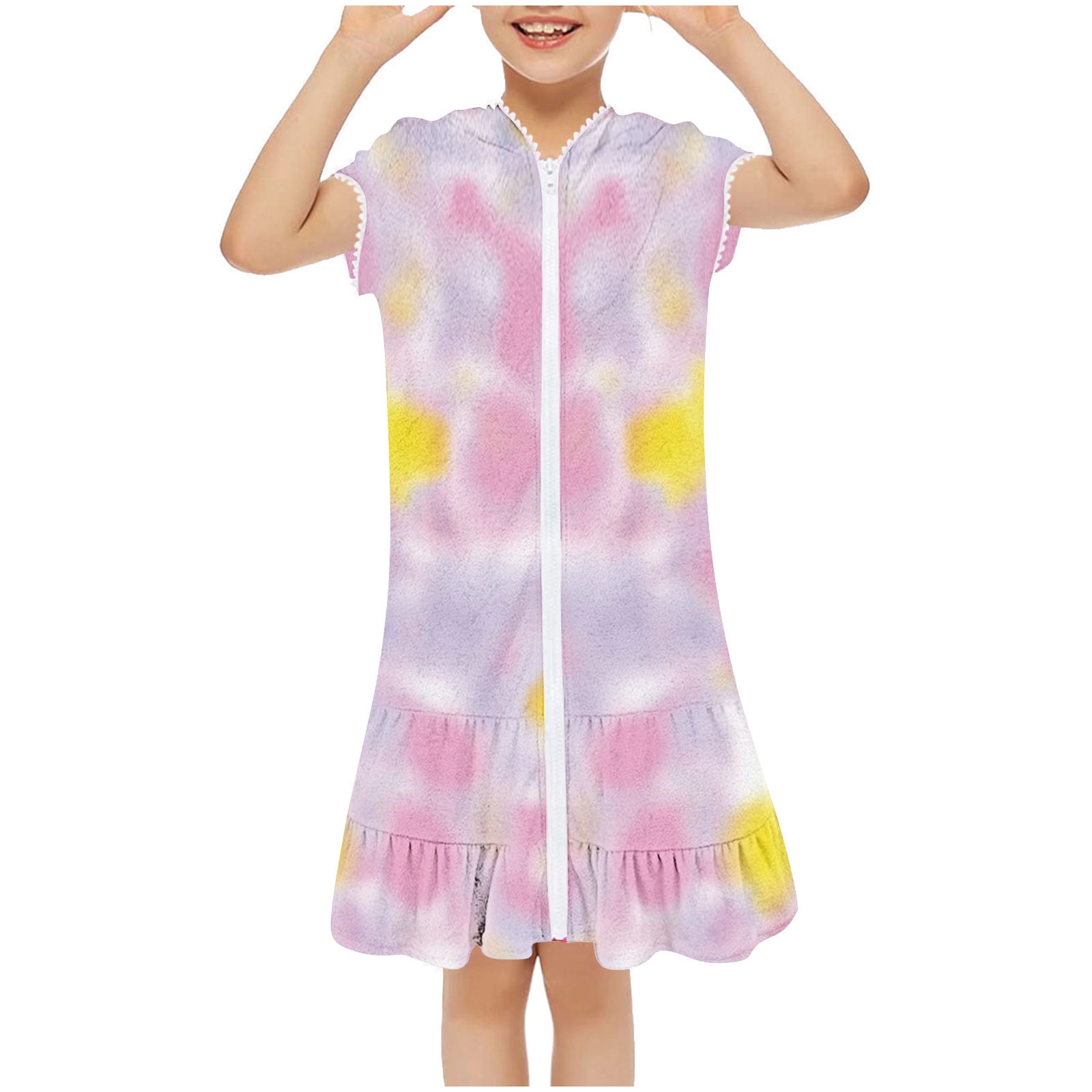 Summer Savings Clearance! Funicet Toddler Girls Robes Girls Swim Cover ...