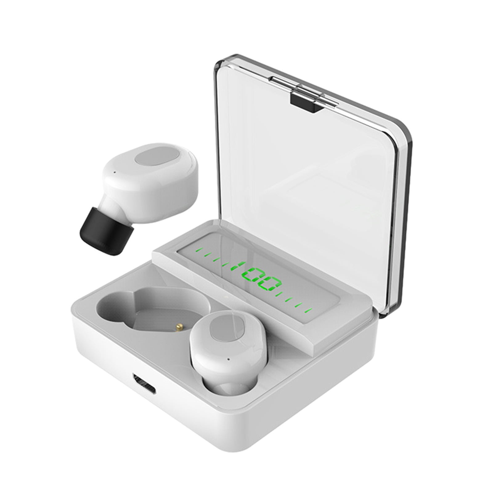 Zeceouar Intelligent Digital Display Wireless Bluetooth Headset ...