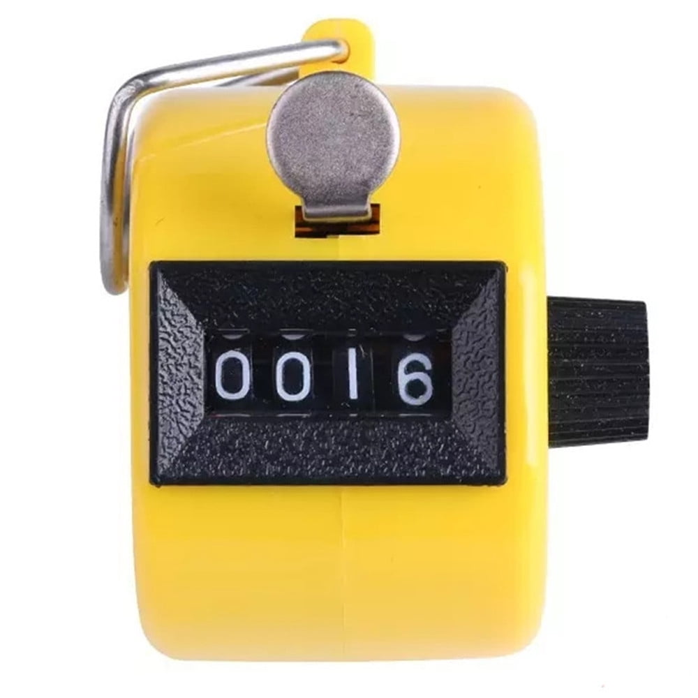 Zeceouar Color Digital Hand Tally Clicker Counter 4 Digit Number ...