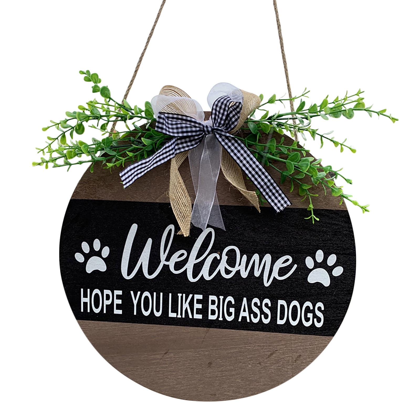 Zeceouar Welcome Home Decon Wreath Shooting Props Door Wall Decon - Walmart.com