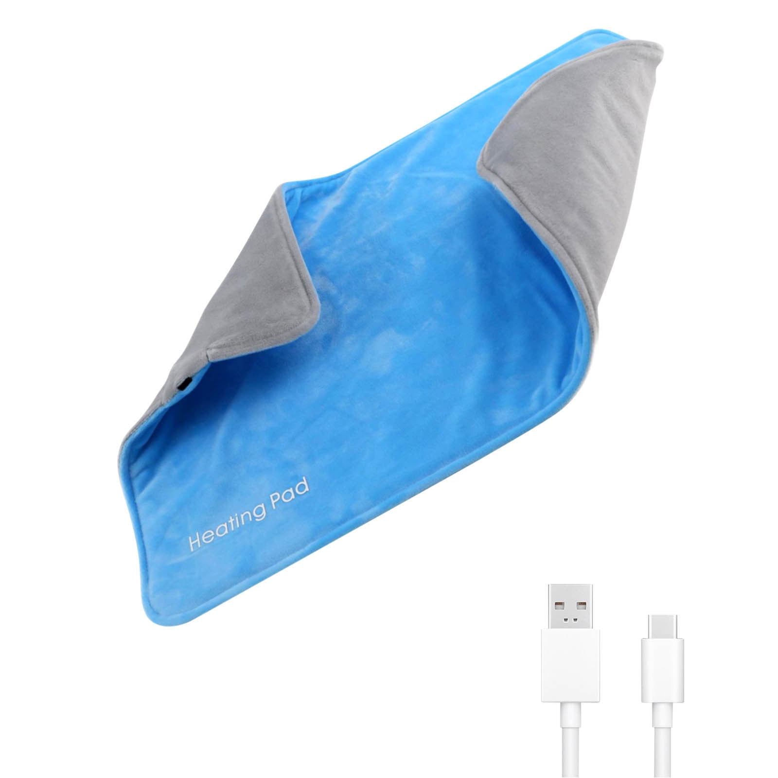 Zeceouar USB Heated Blanket,Cordless Electric Blanket 15W High-Power,55 ...