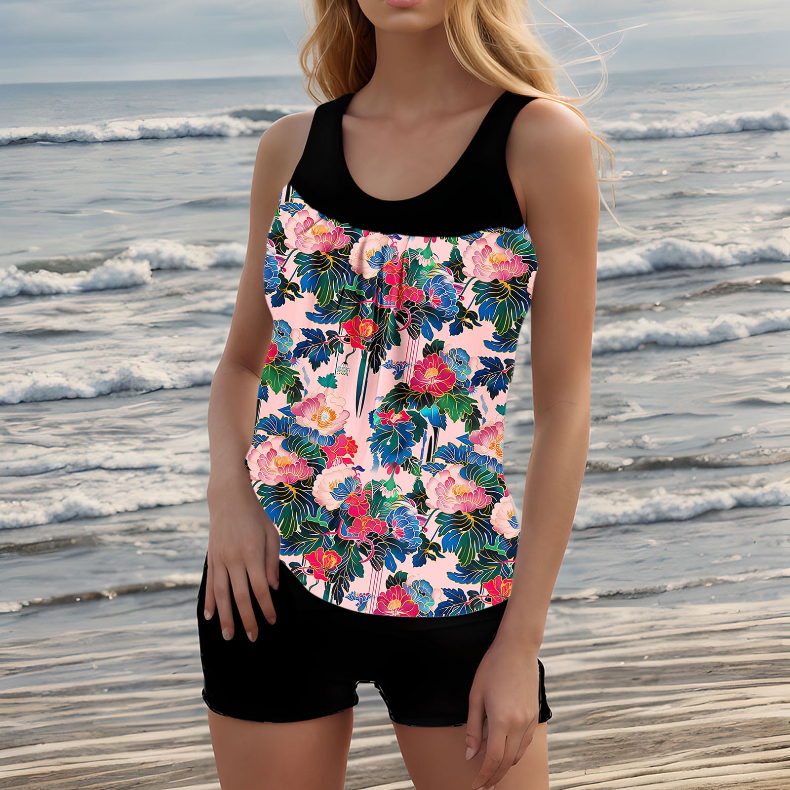 Summer Savings Clearance! KeFaWanJu Tankini for Women 2 Piece with ...