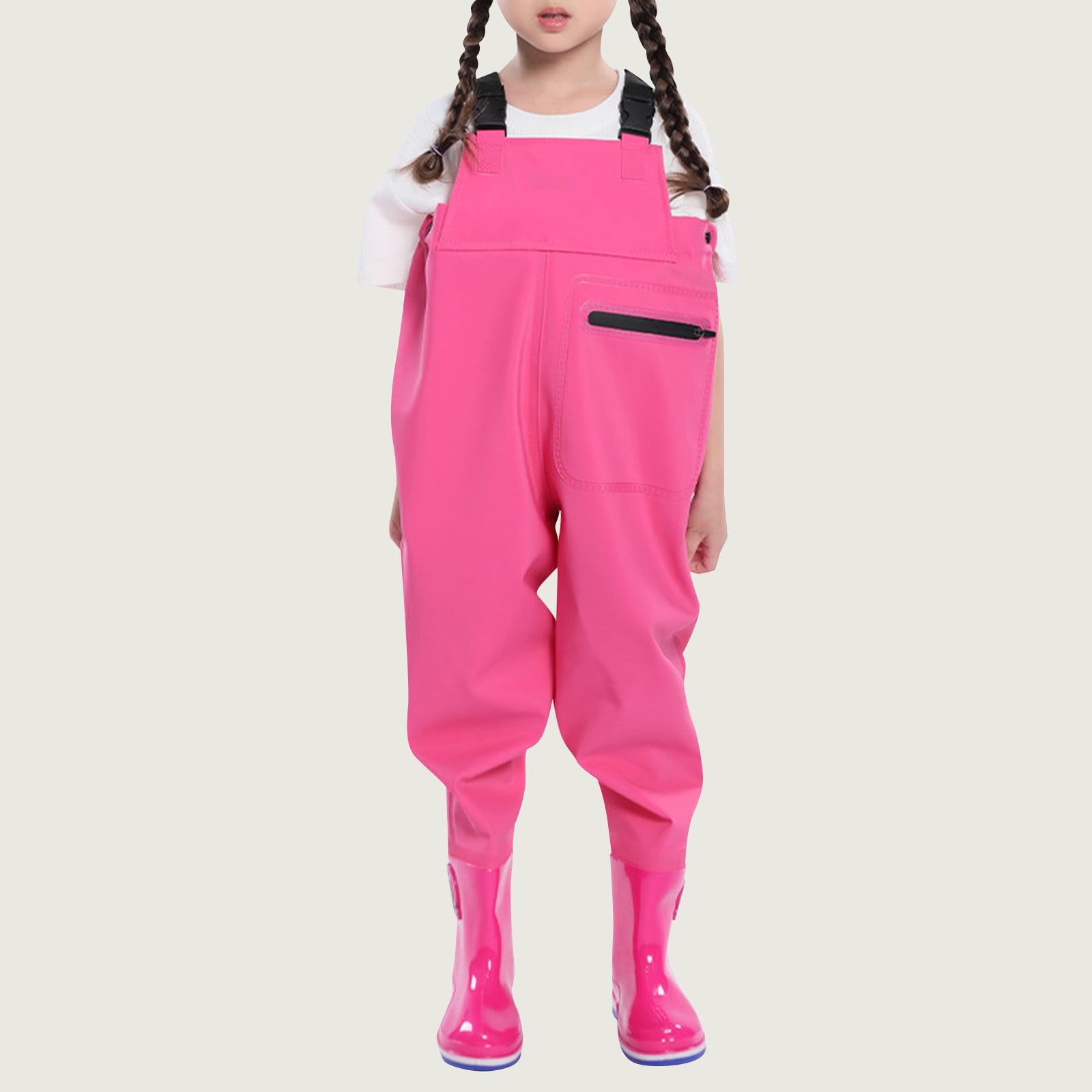 LADIGASU Boys And Girls' PVC Water Pants Fishing Clothes Sea Going ...