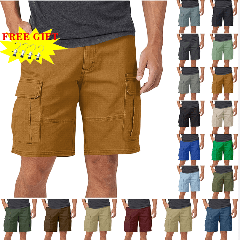 Summer Savings Clearance! Mens Shorts,Men Casual Solid Knee Length ...