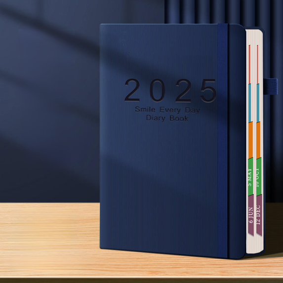 Office Supplies QTOCIO Planner Book 2025 New Daily Planner Time ...