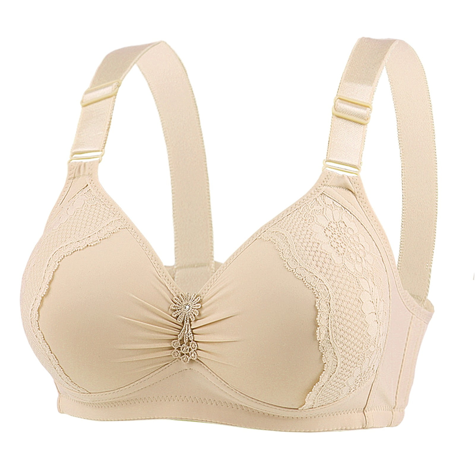 Summer Savings Clearance Push Up Bras for Women Gathered Women Pair Bra ...