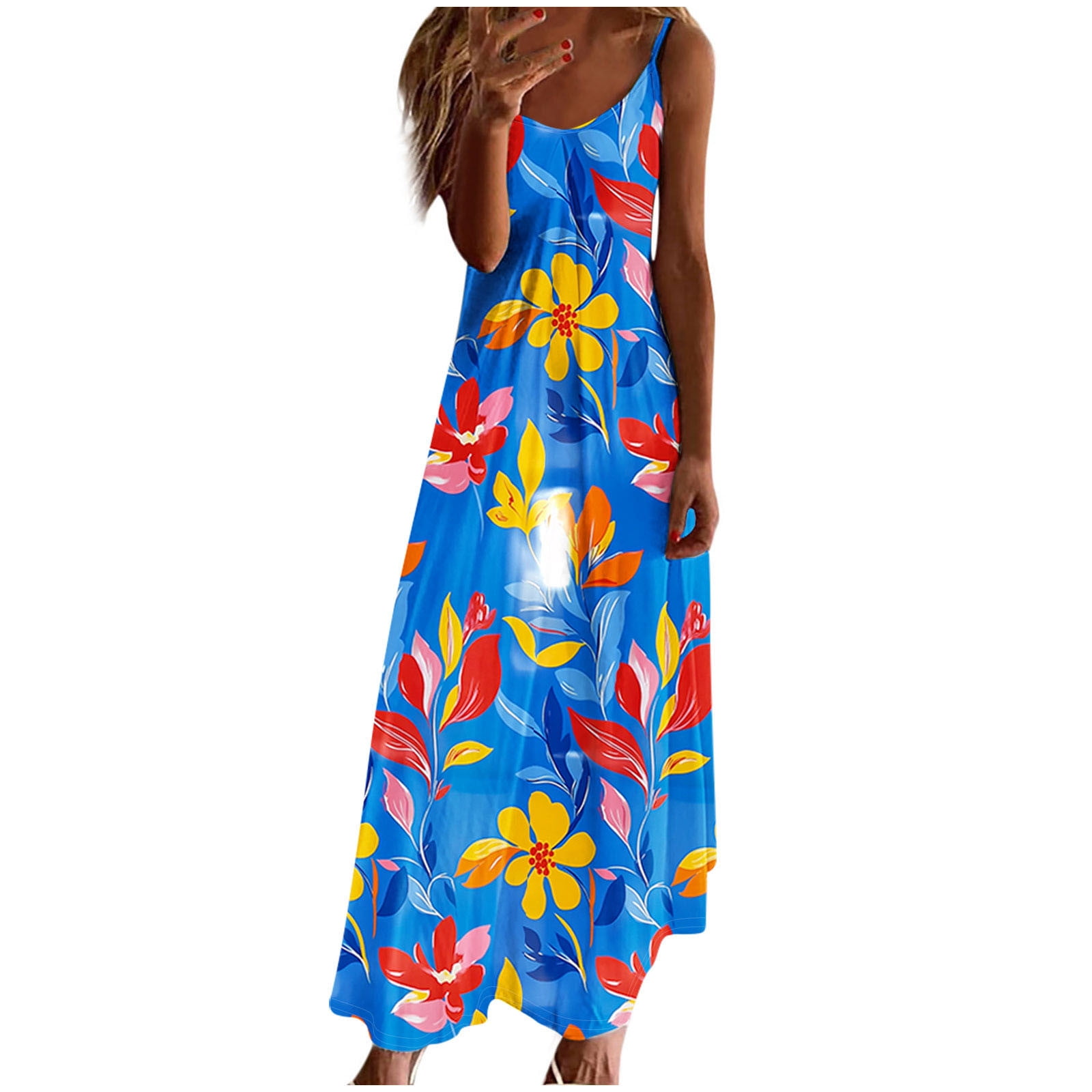 Summer Savings!Clearance Qiopertar Summer Dresses for Women 2025 Spring ...