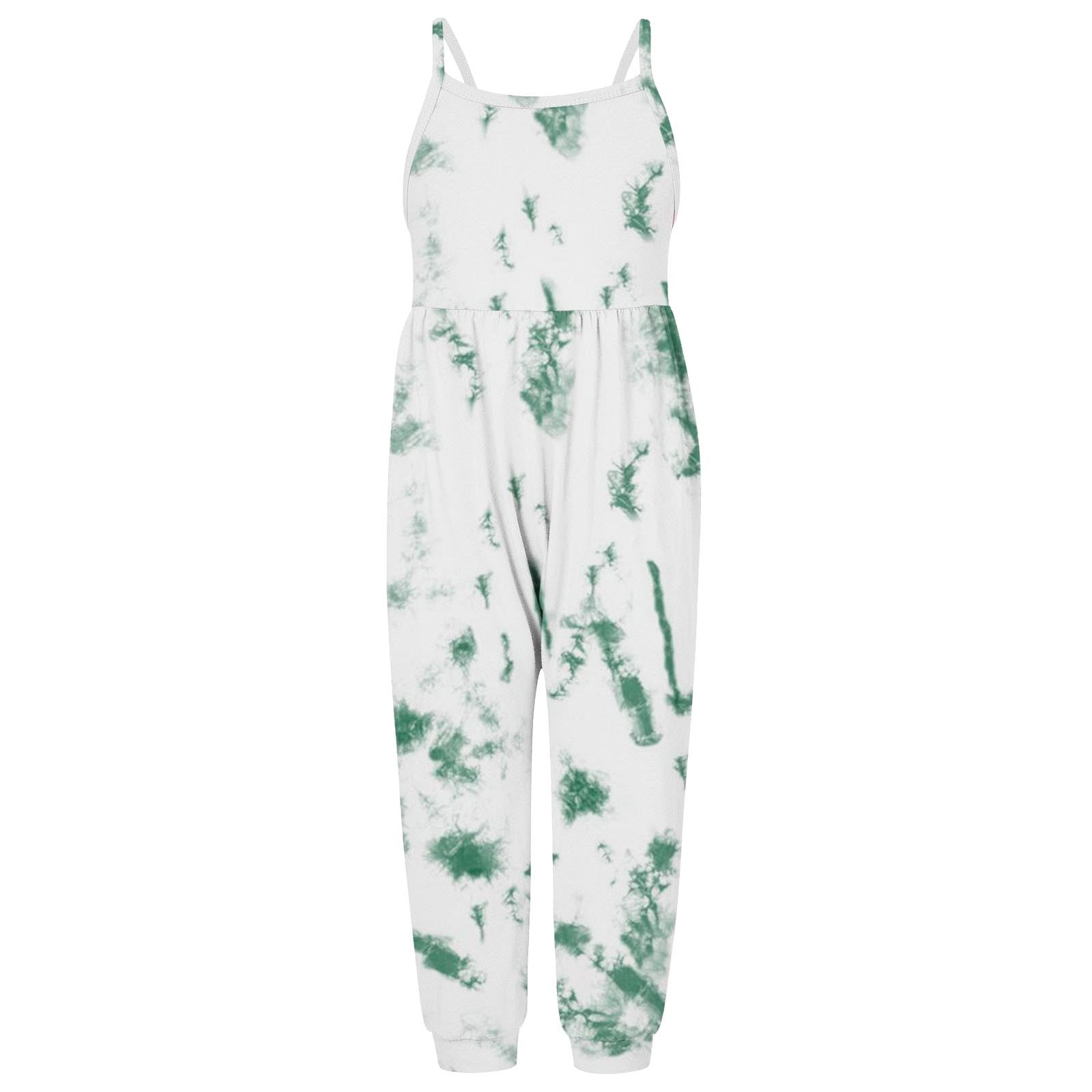 Summer Savings Clearance! Stamzod 1-6y Toddler Baby Girl Sleeveless Jumpsuit cute print Overalls ...