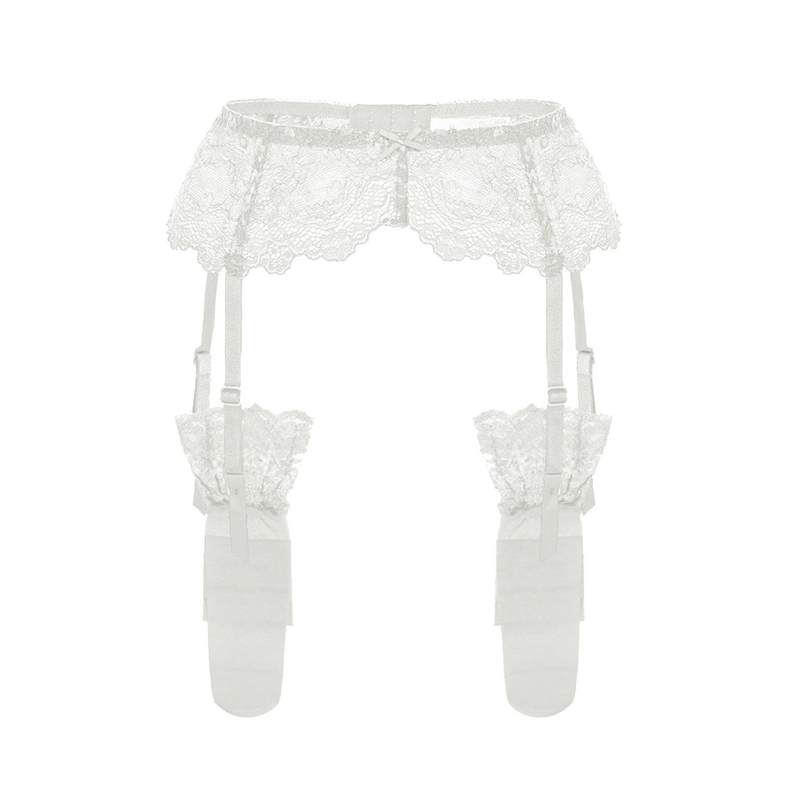 Clothing 2025 Womens Sheer Garter Belt PantyhoseSheer Garter Belt ...
