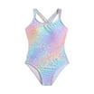 Zando One-Piece Bathing Suits for Teens Quick Dry Beach Swimwear Halter ...