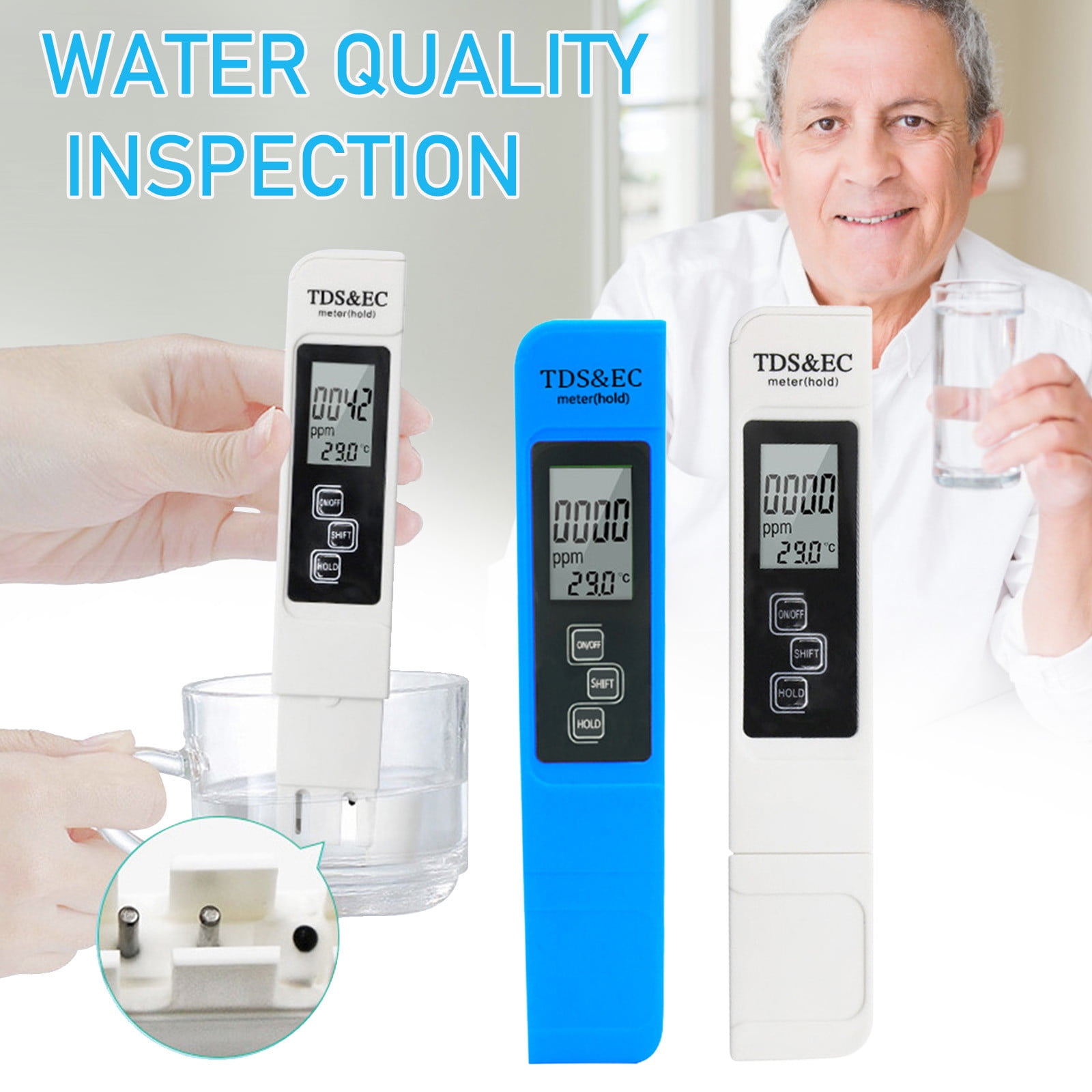 Summer Savings,Digital PH Meter PH Water Test Kit, Pen Type Water ...