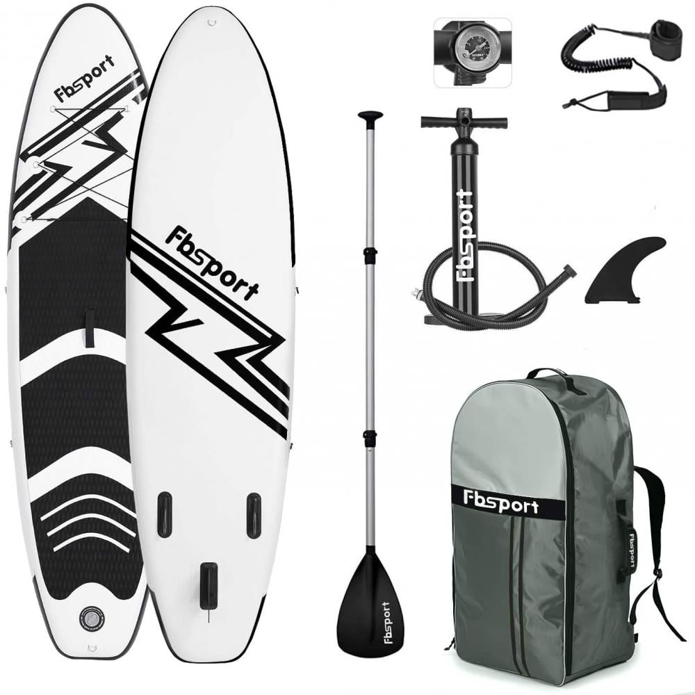 Summer Savings Fbsport 10ft Inflatable Paddle Board SUP, 6'' Thick W ...