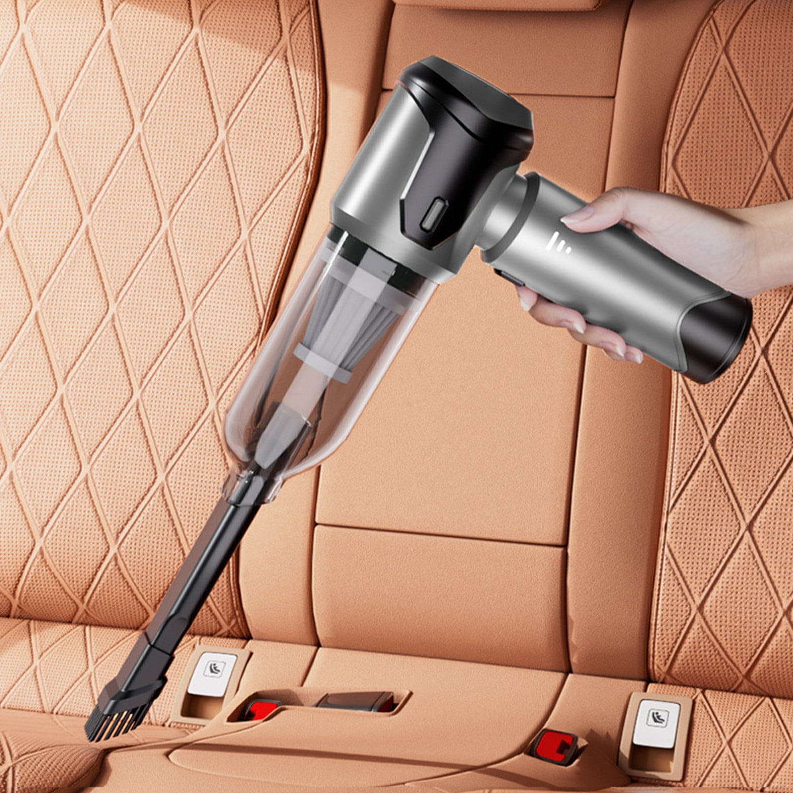 Summer Savings! InsCrazy Car Vacuum, Car Mounted Small Vacuum Cleaner ...